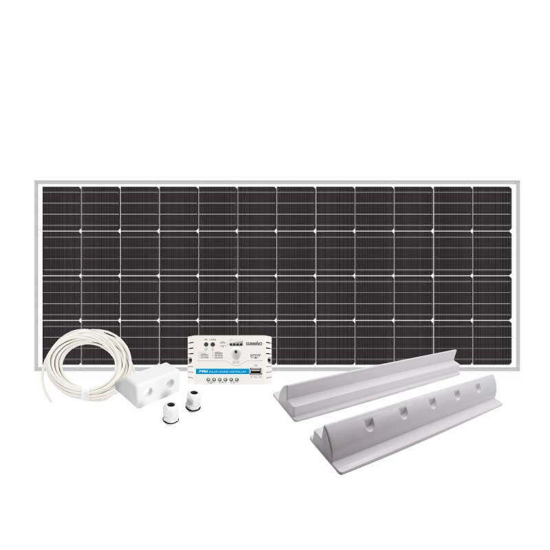 Solcellspaket Sunwind Caravan 120W PWM, spoiler