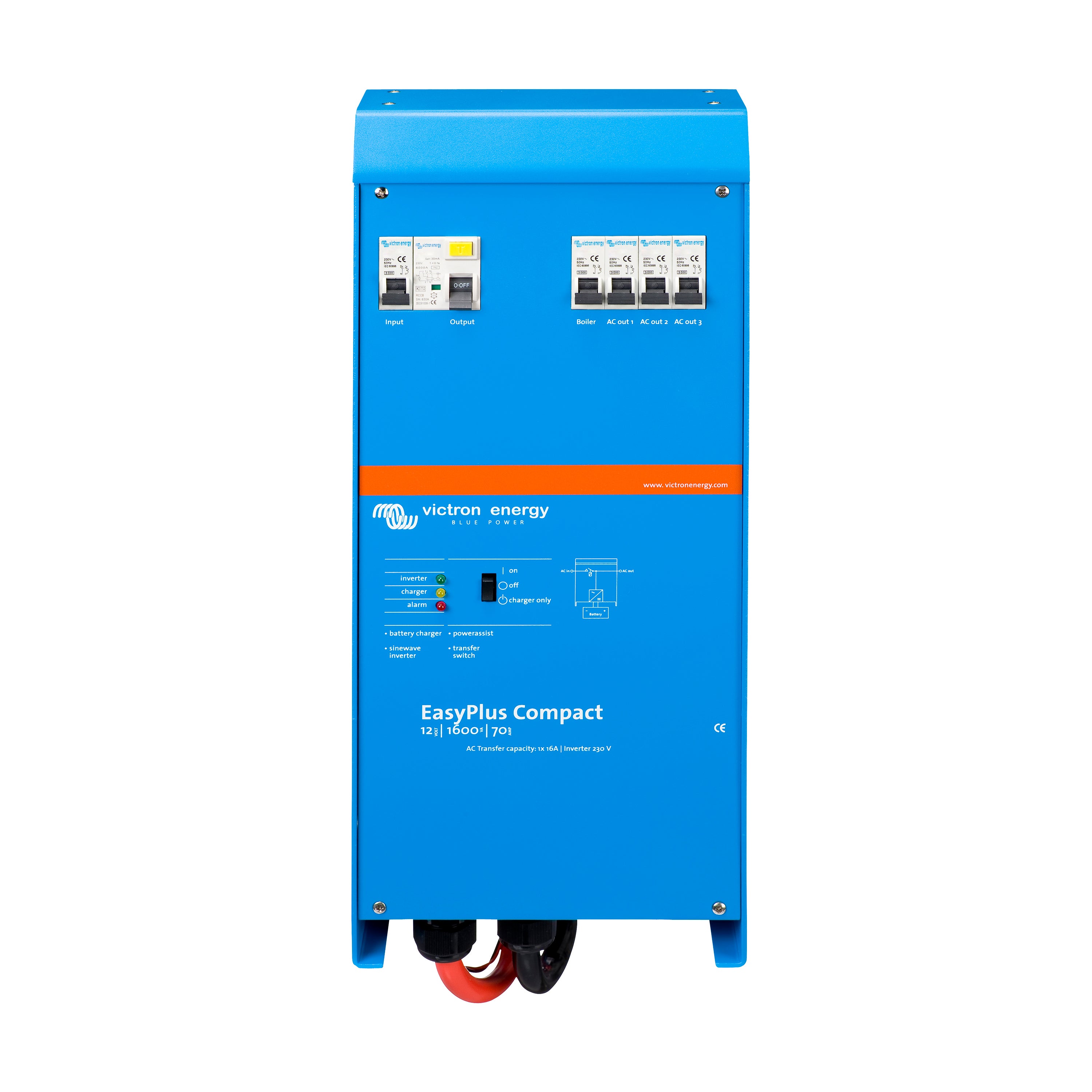 Laddare/inverter Victron EasyPlus Compact 12/1600/70-16 230V VE.Bus